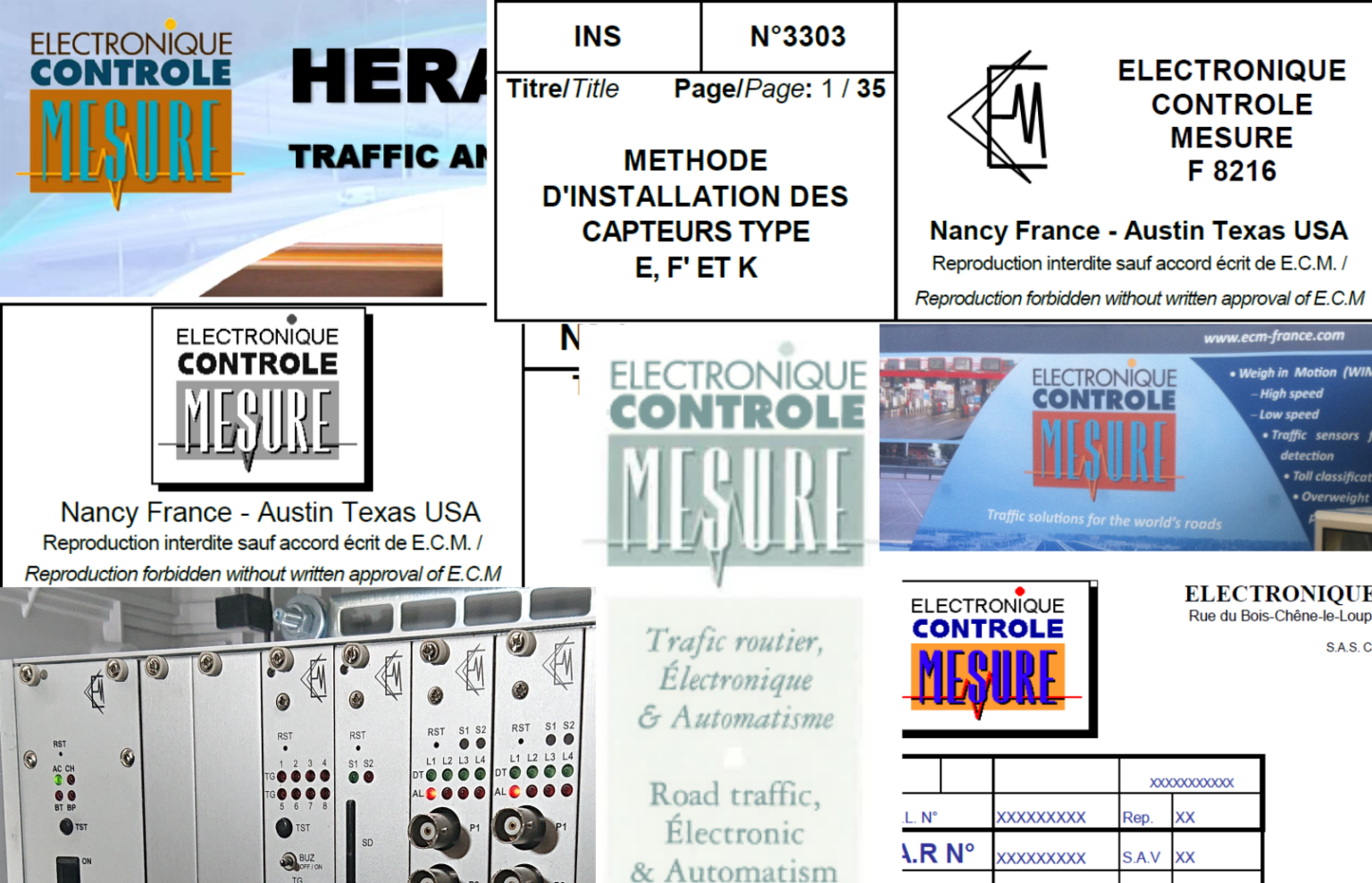 The Company Electronique Contrôle Mesure change its Logo ! - ECM France